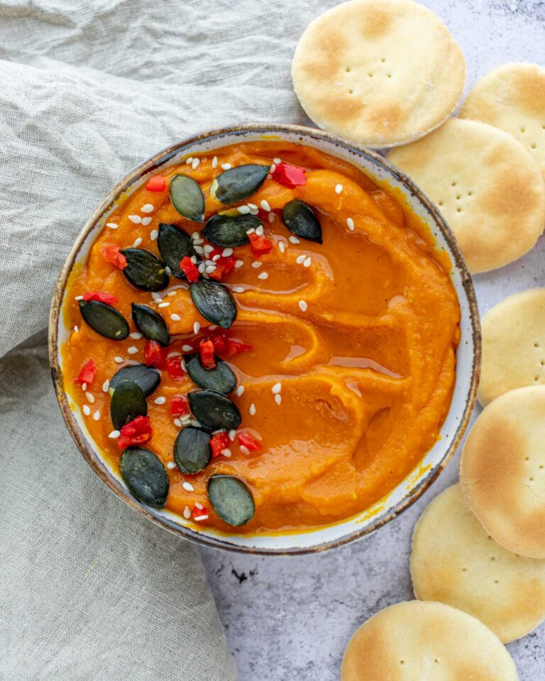Curried Sweet Potato Dip - Apron & Whisk