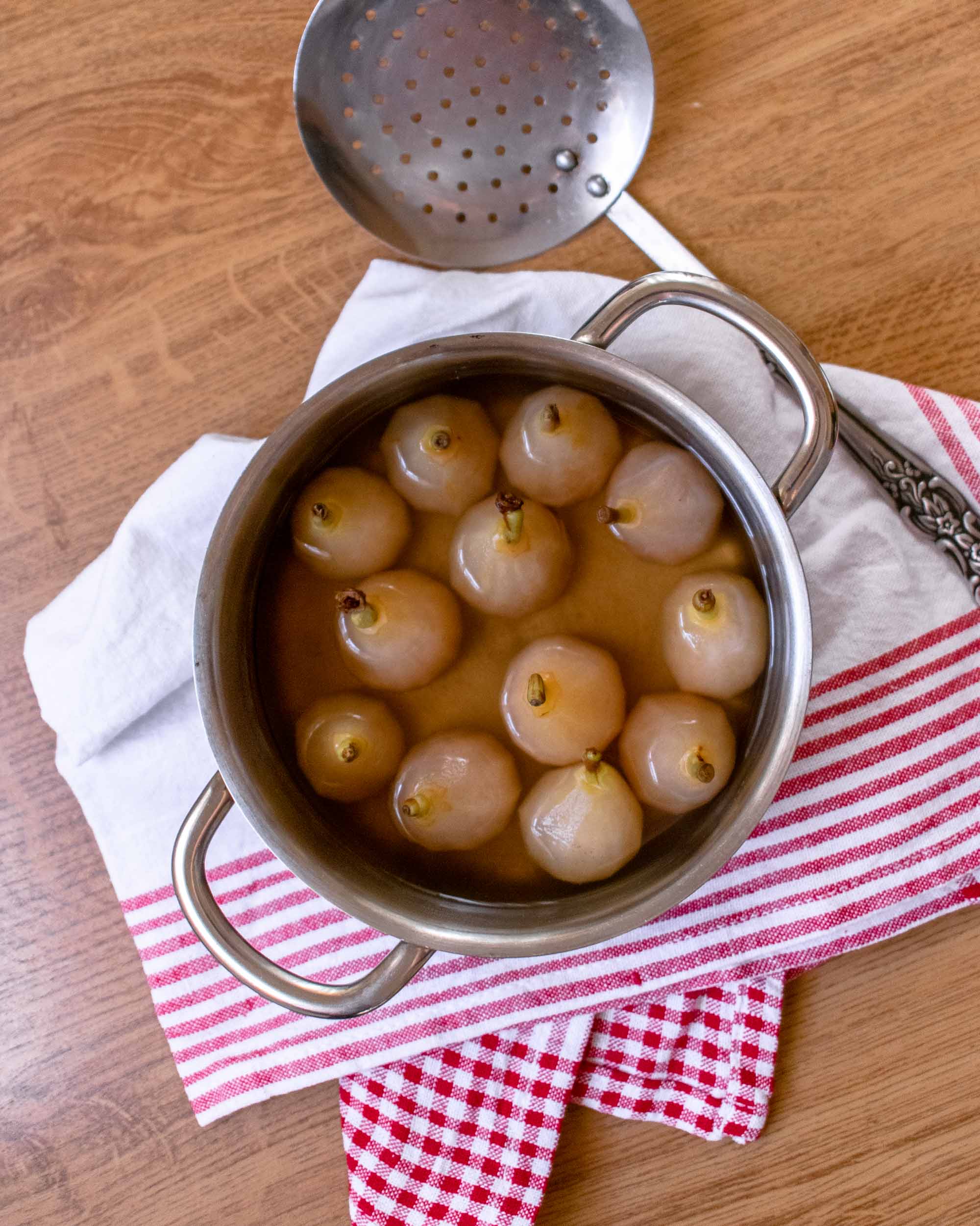 Poached Bambinella Pears - Apron & Whisk
