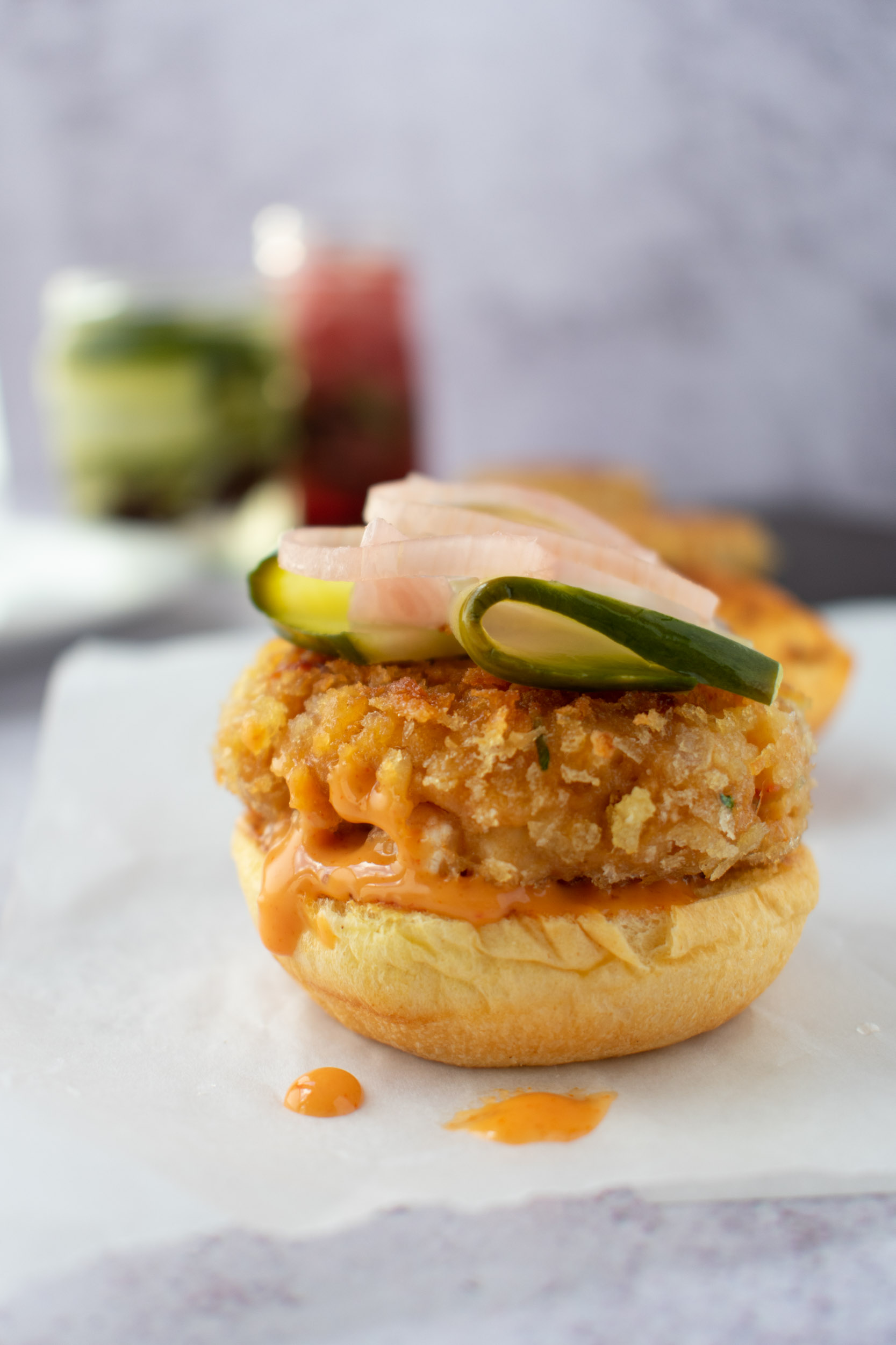 Mini Prawn Burger - Apron & Whisk