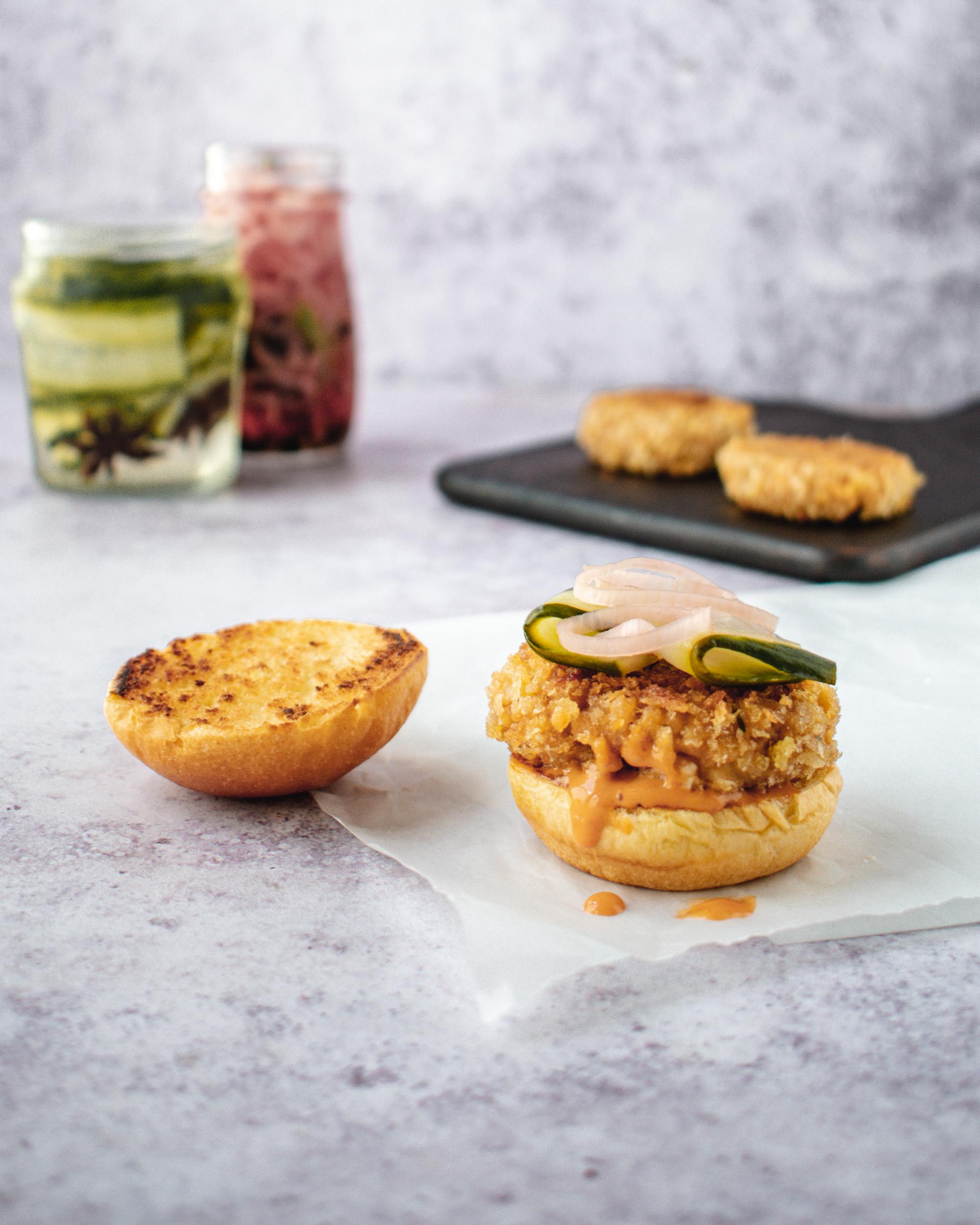 Mini Prawn Burger - Apron & Whisk