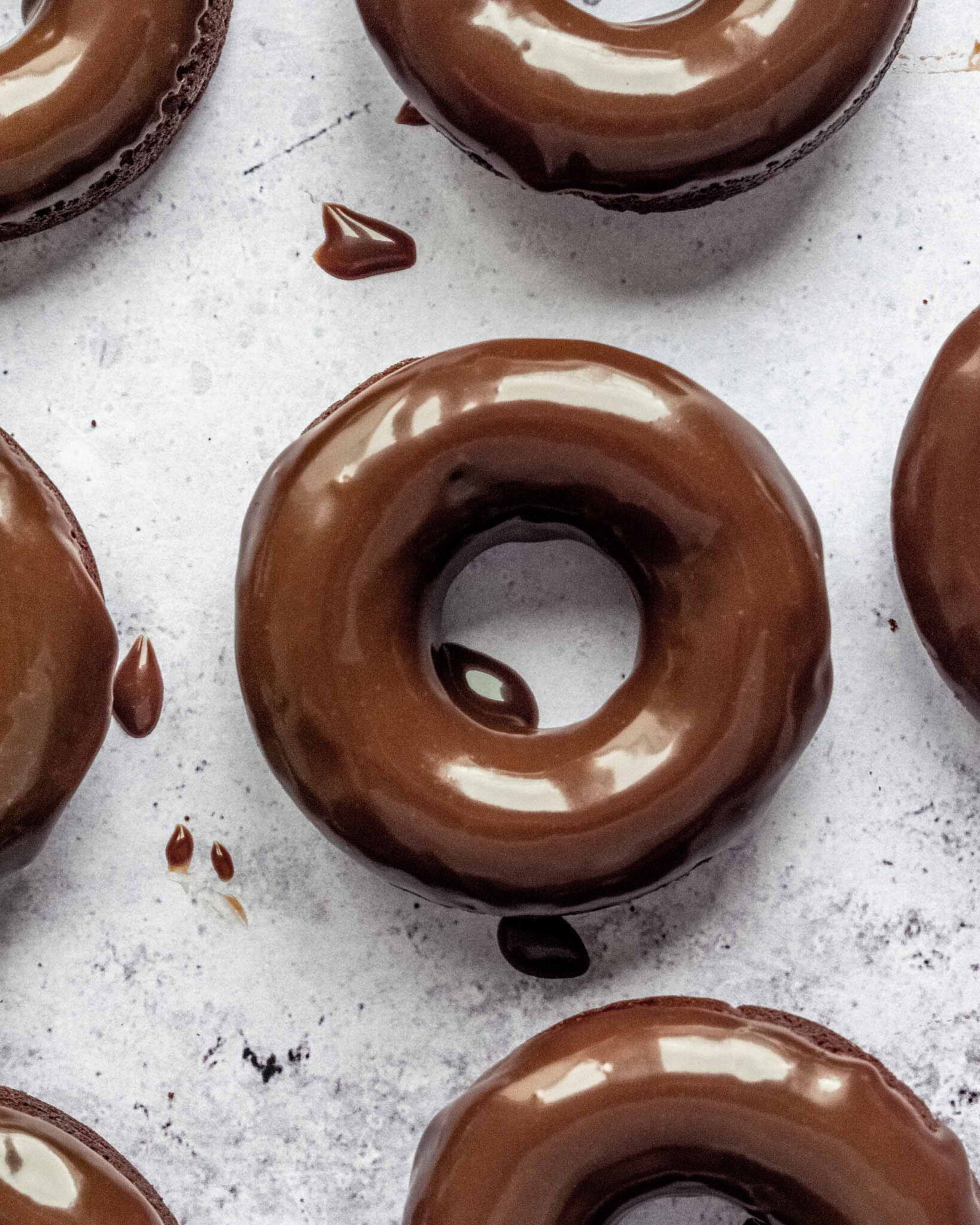 Double Chocolate Doughnuts - Apron & Whisk
