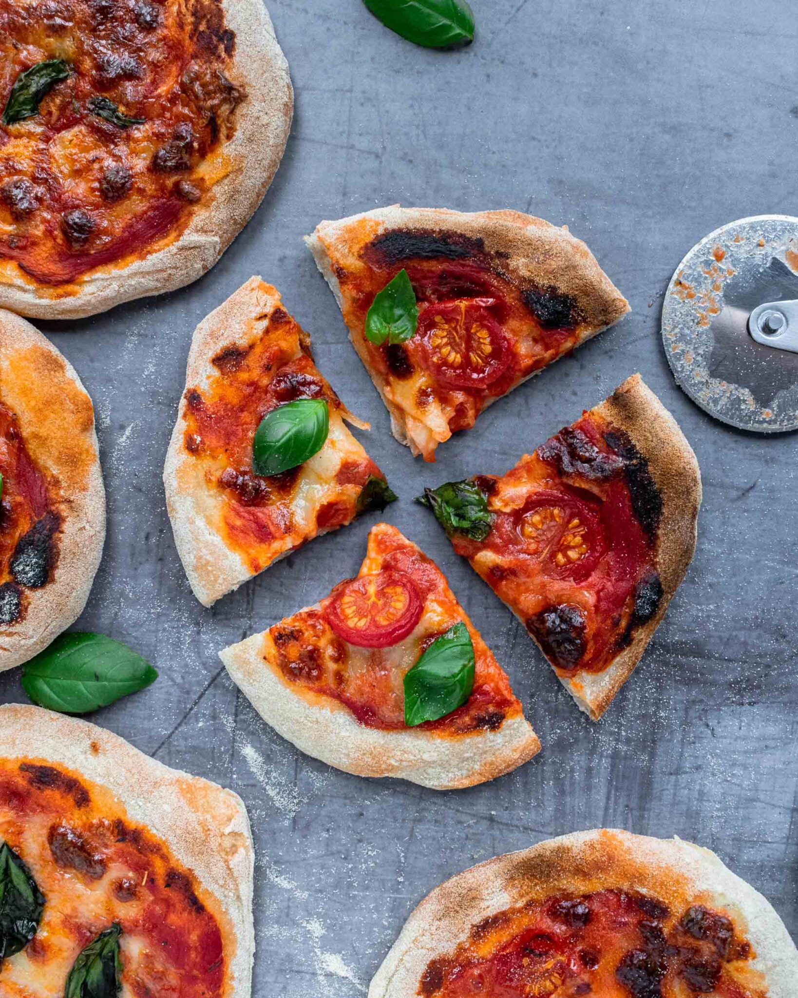 Mini Pizzas - Apron & Whisk