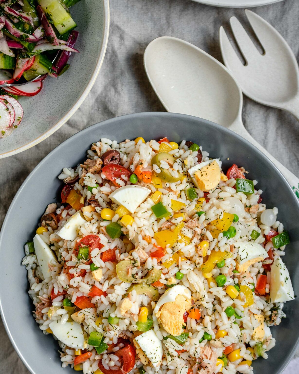 Tuna Rice Salad - Apron & Whisk