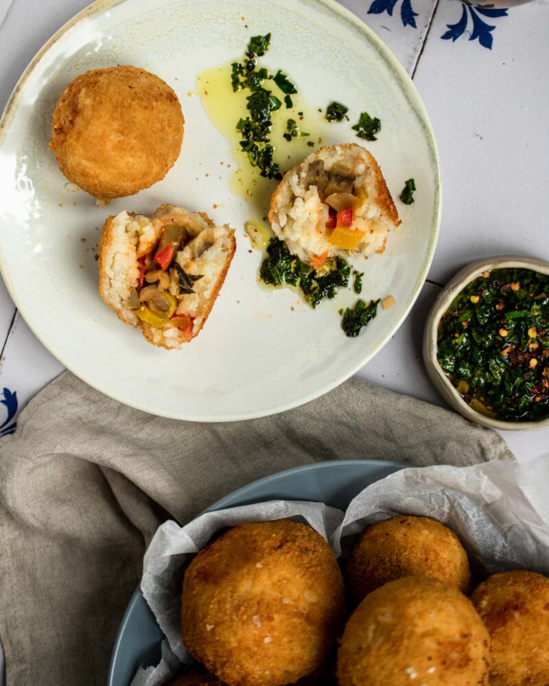 Kapunata Arancini - Apron & Whisk
