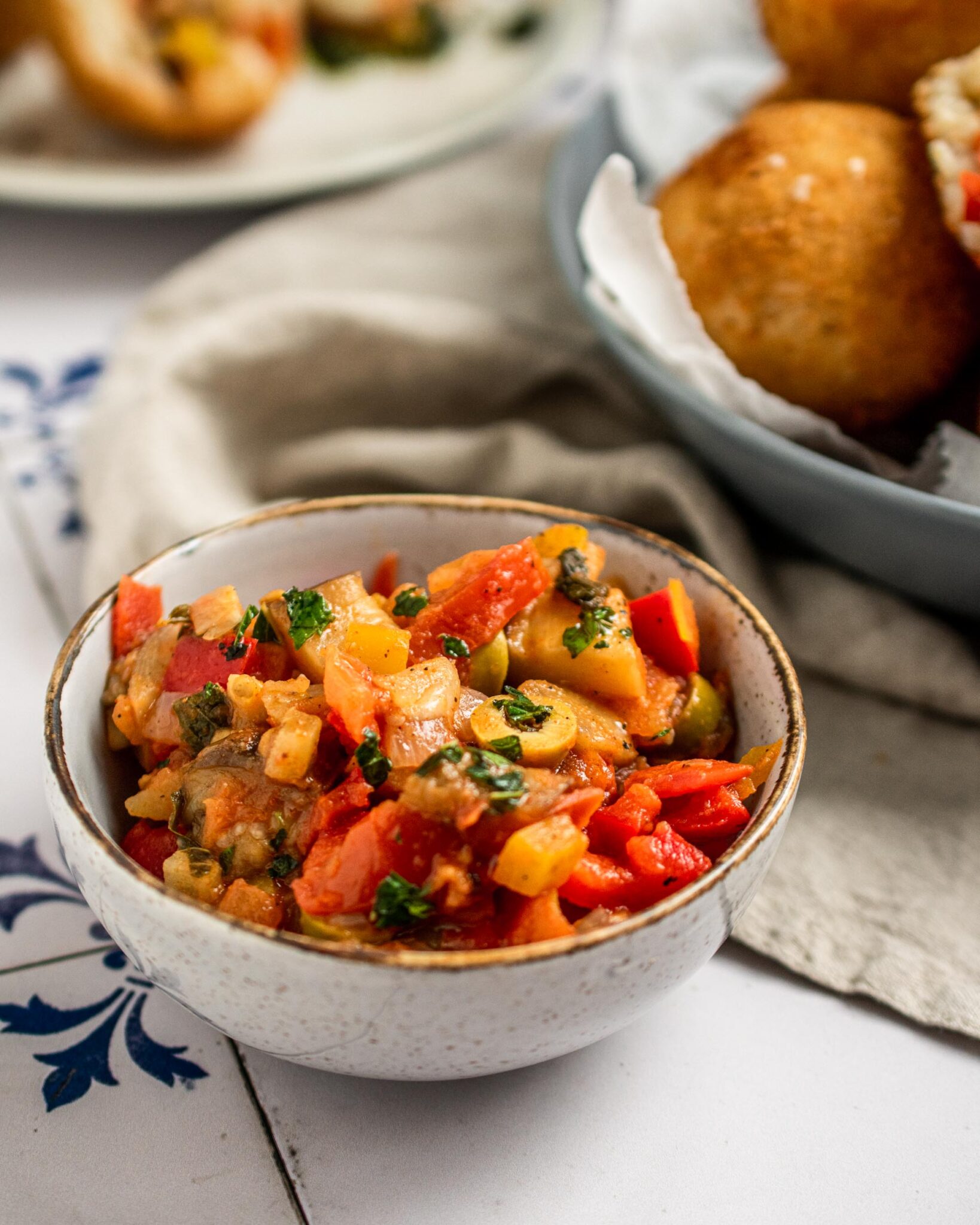 Kapunata Arancini - Apron & Whisk
