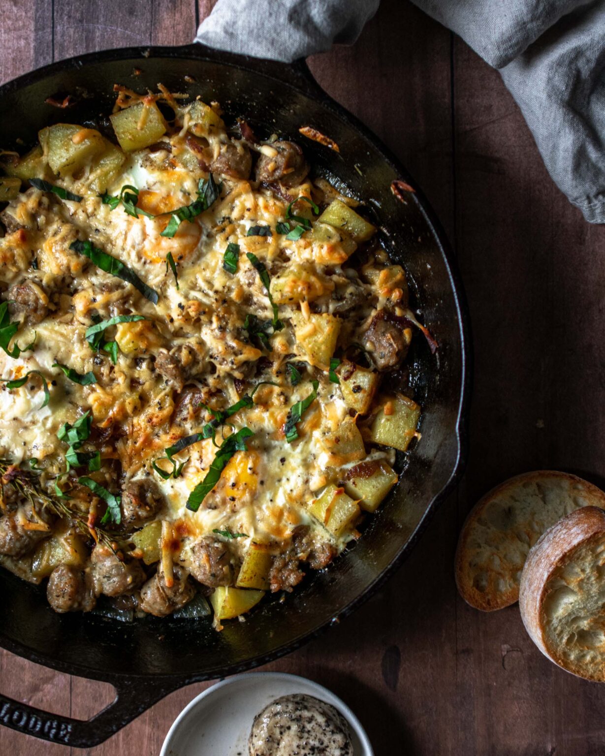 Balbuljata - Maltese Scrambled Eggs with Tomatoes - Apron & Whisk
