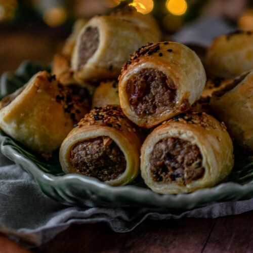 Cinnamon Lamb Sausage Rolls - Apron & Whisk