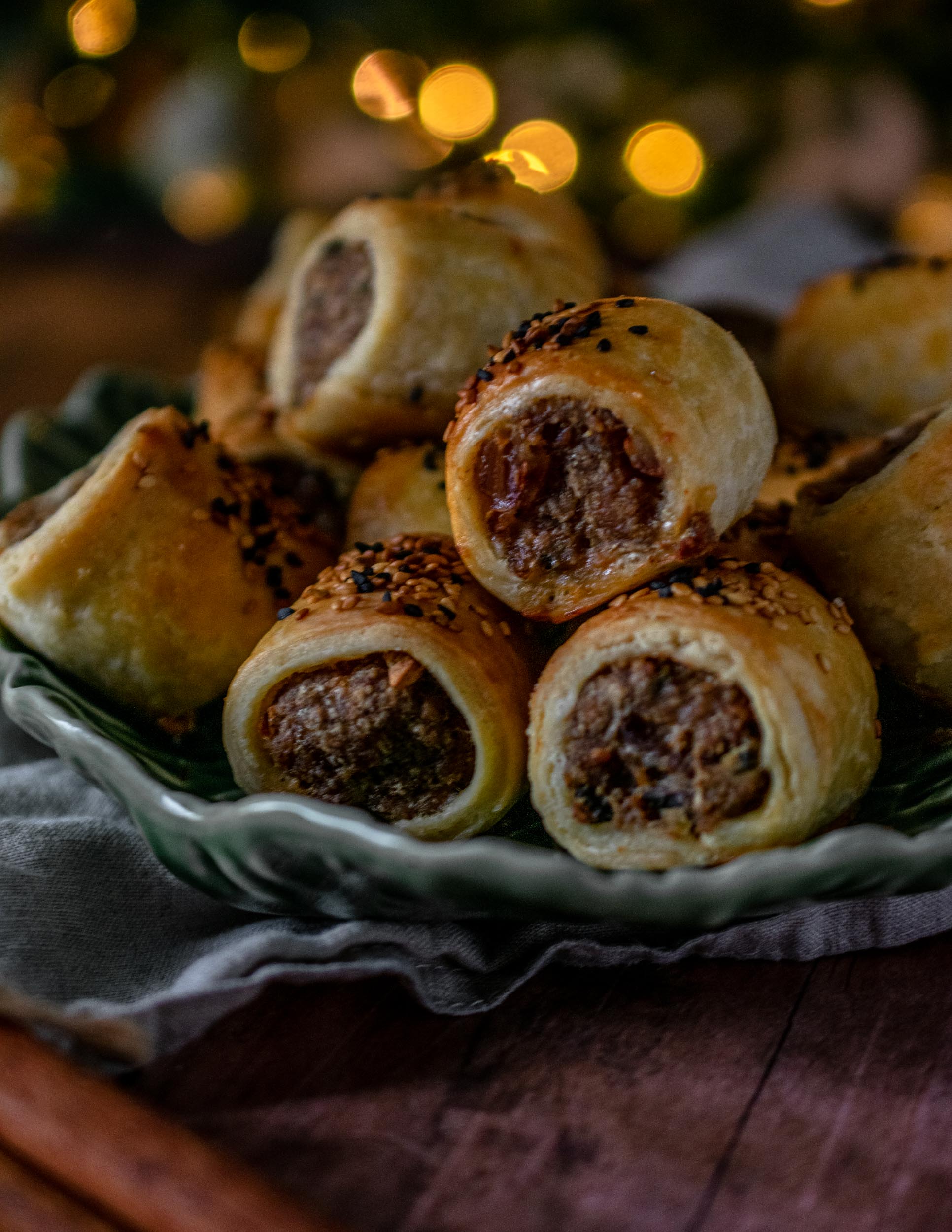 Cinnamon Lamb Sausage Rolls - Apron & Whisk