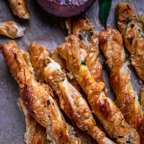 Goat Cheese and Sage Twists - Apron & Whisk
