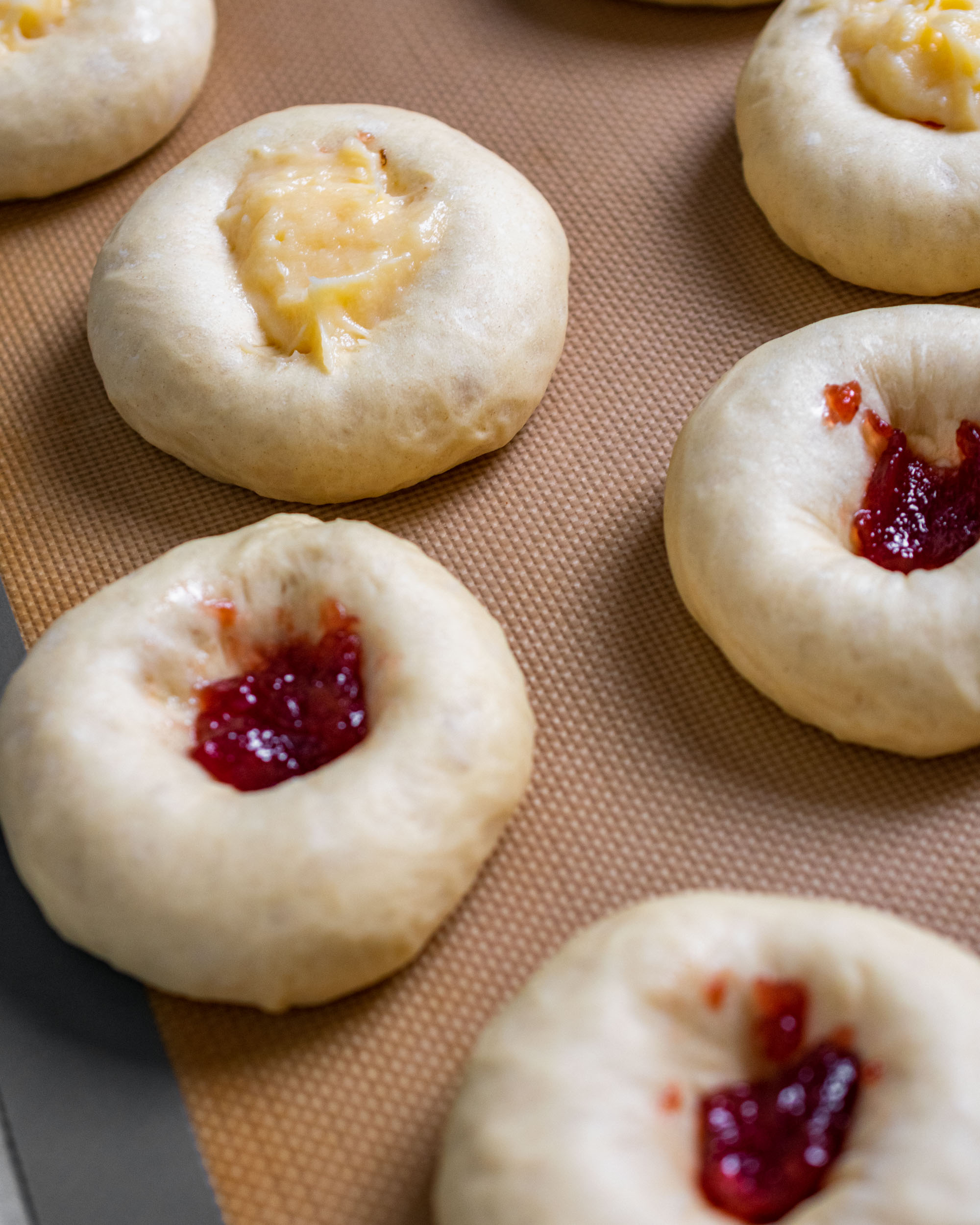 Strawberry And Vanilla Cream Buns Apron Whisk