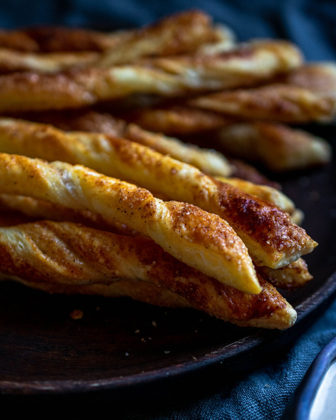 Cinnamon Twists with a Pear Mascarpone Dip - Apron & Whisk
