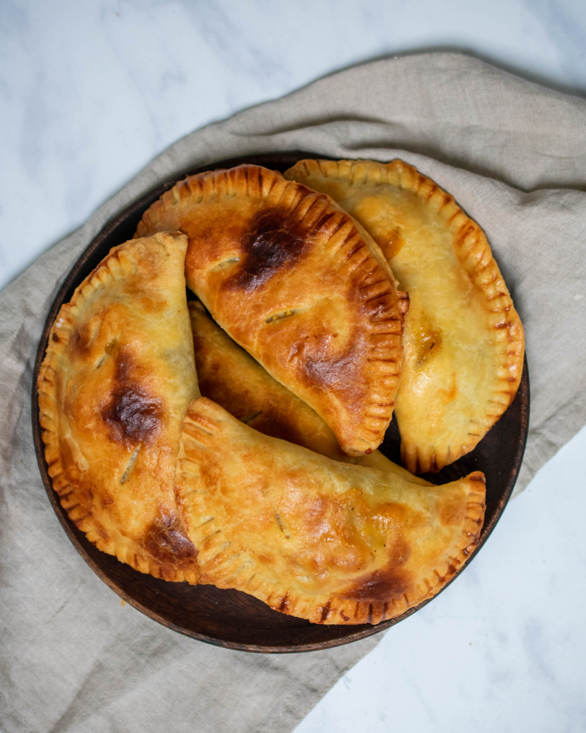 Pulled Rabbit Pies - Apron & Whisk