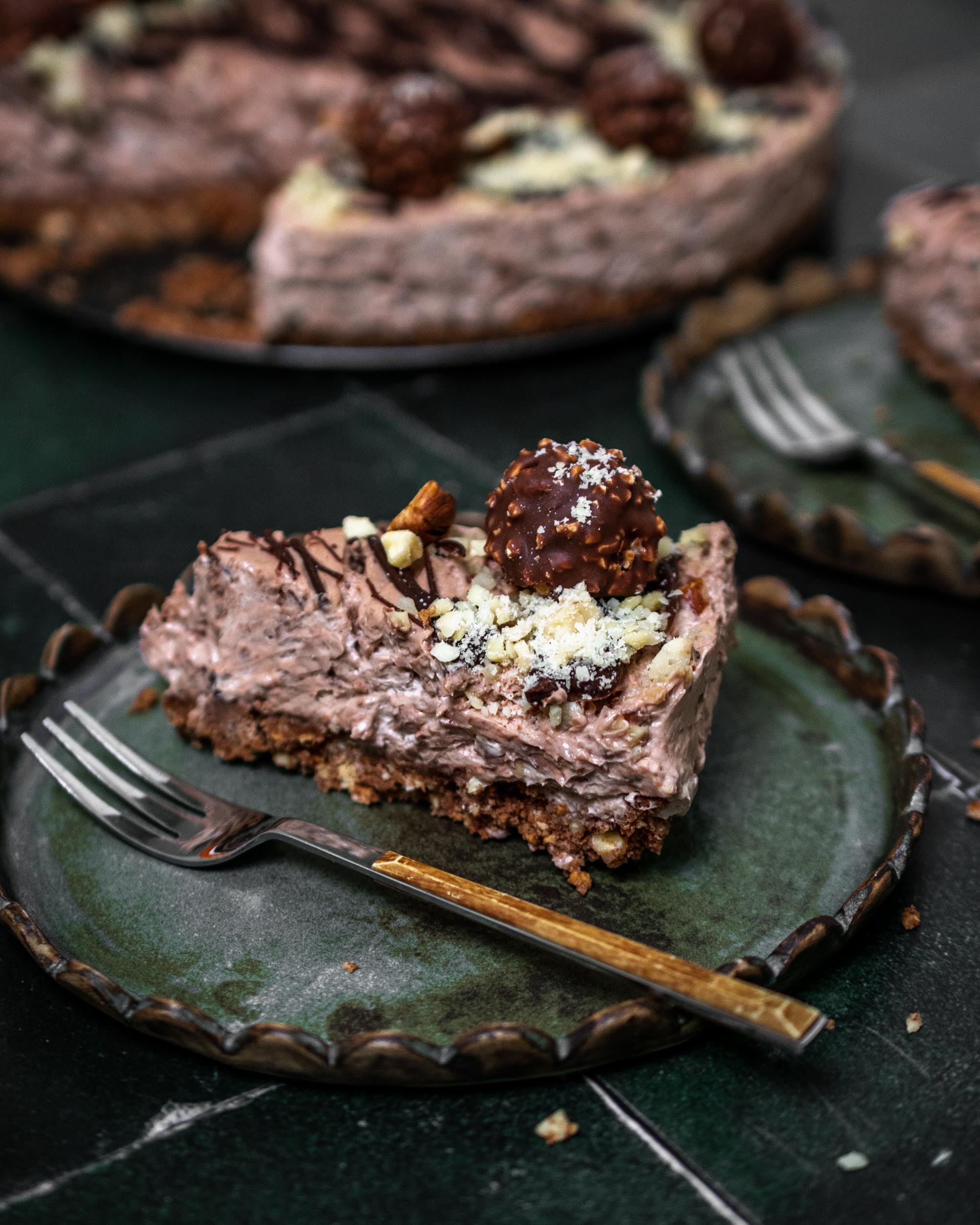 Ferrero Rocher Cheesecake - Apron & Whisk