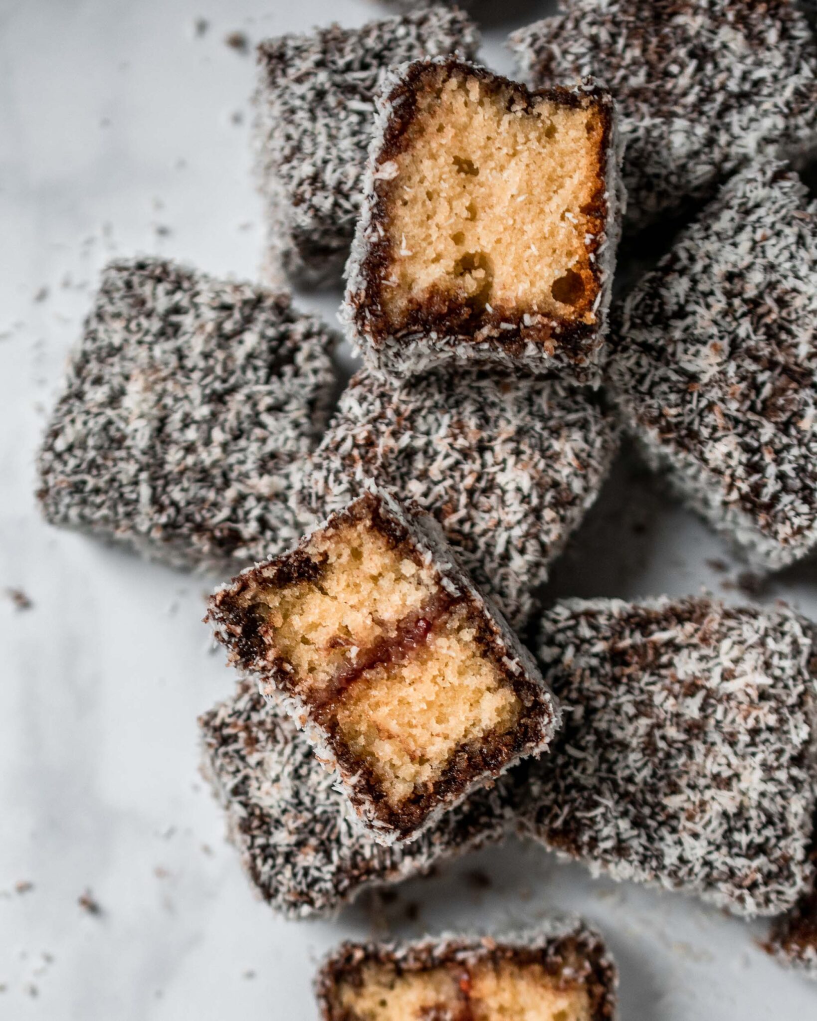 Classic Australian Lamingtons - Apron & Whisk