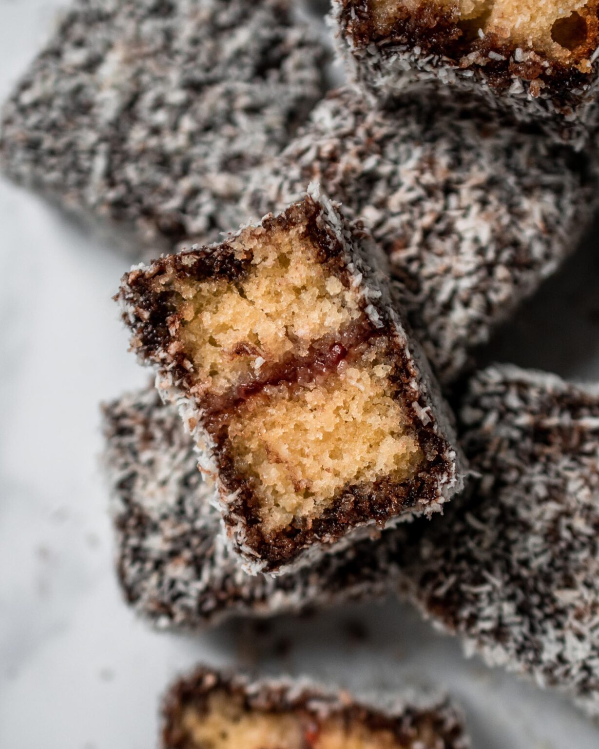 Classic Australian Lamingtons - Apron & Whisk