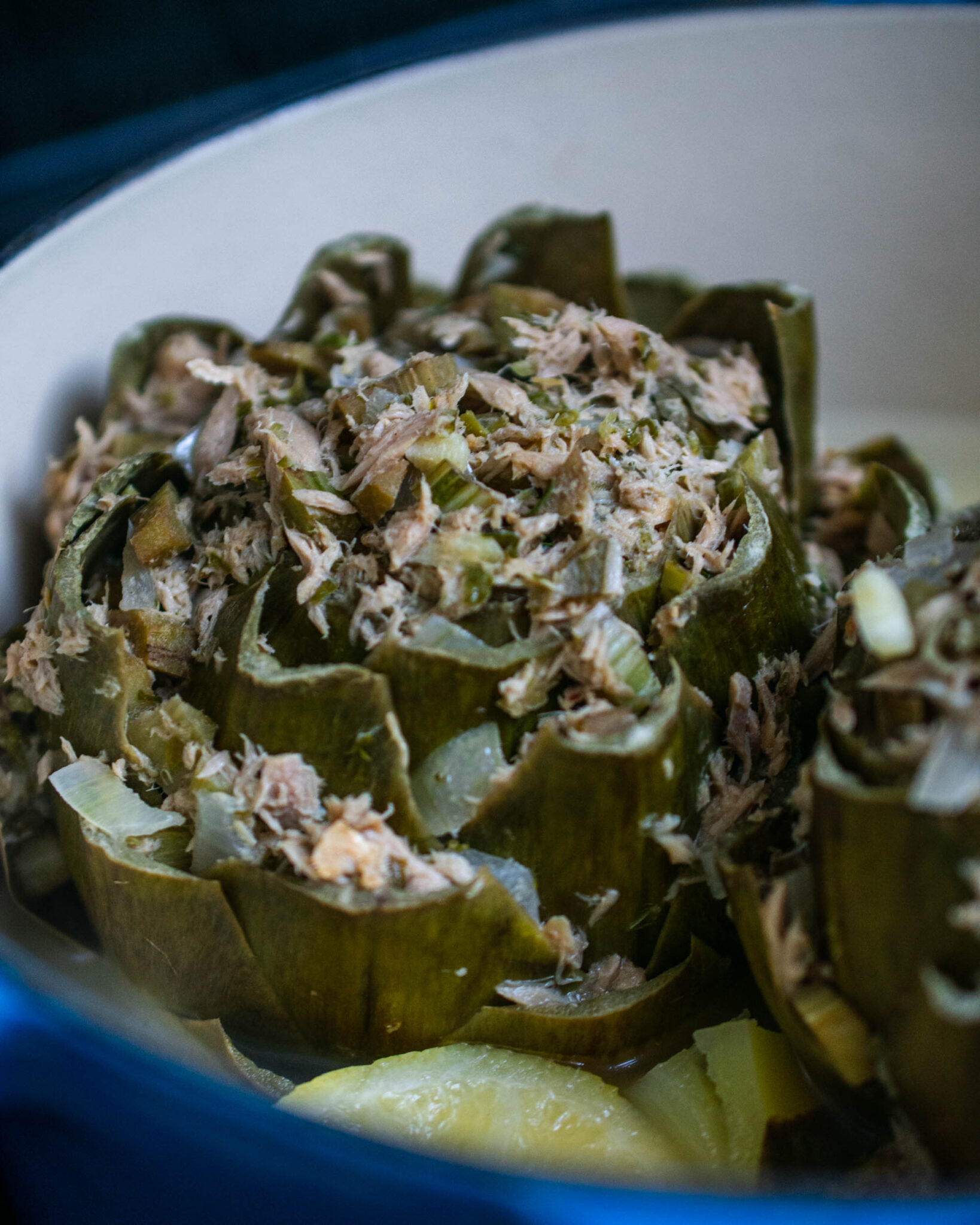 Qaqoċċ Mimli bit-Tonn taż-Żejt - Maltese Tuna Stuffed Artichokes ...
