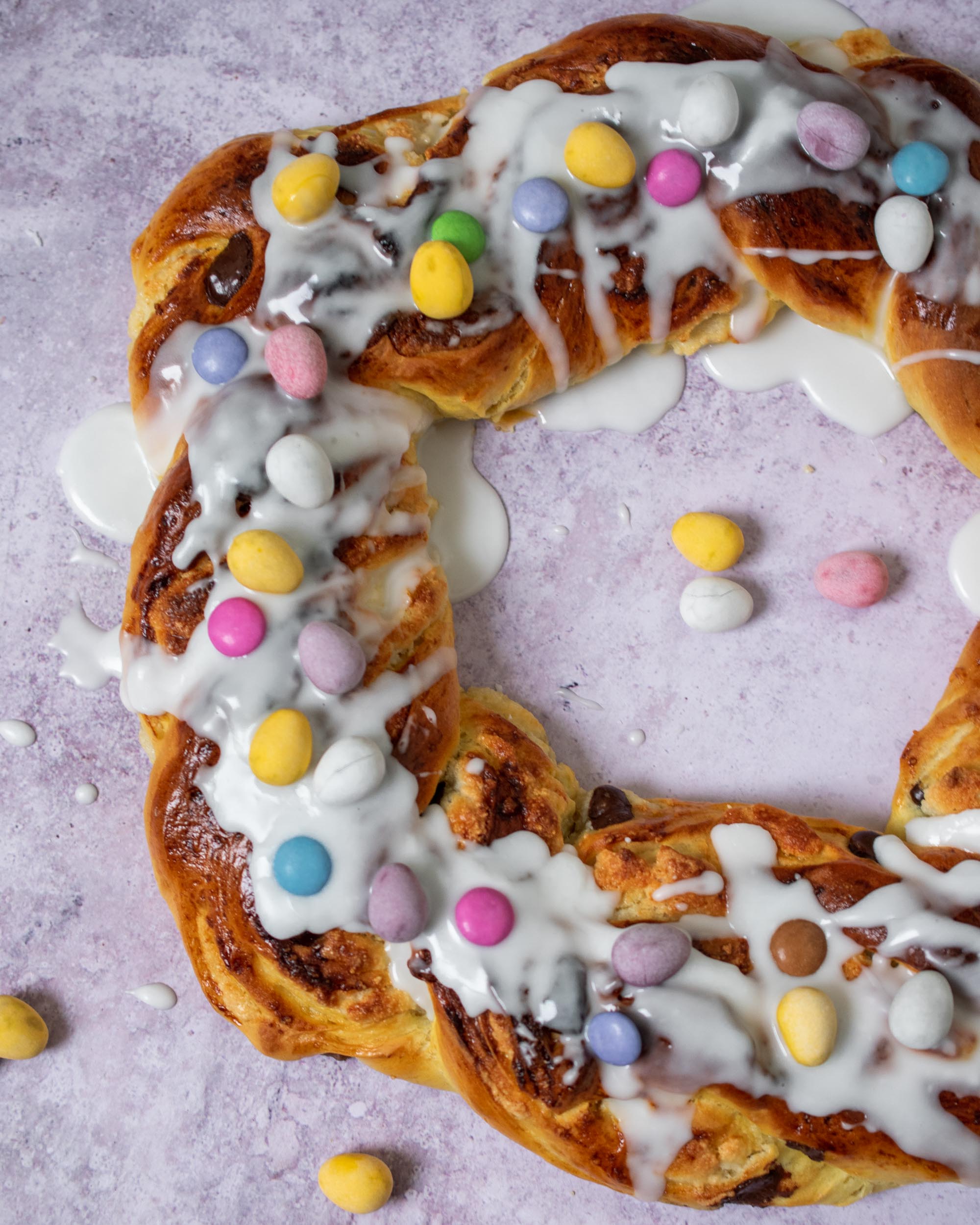 Sweet Almond Easter Bread Apron Whisk