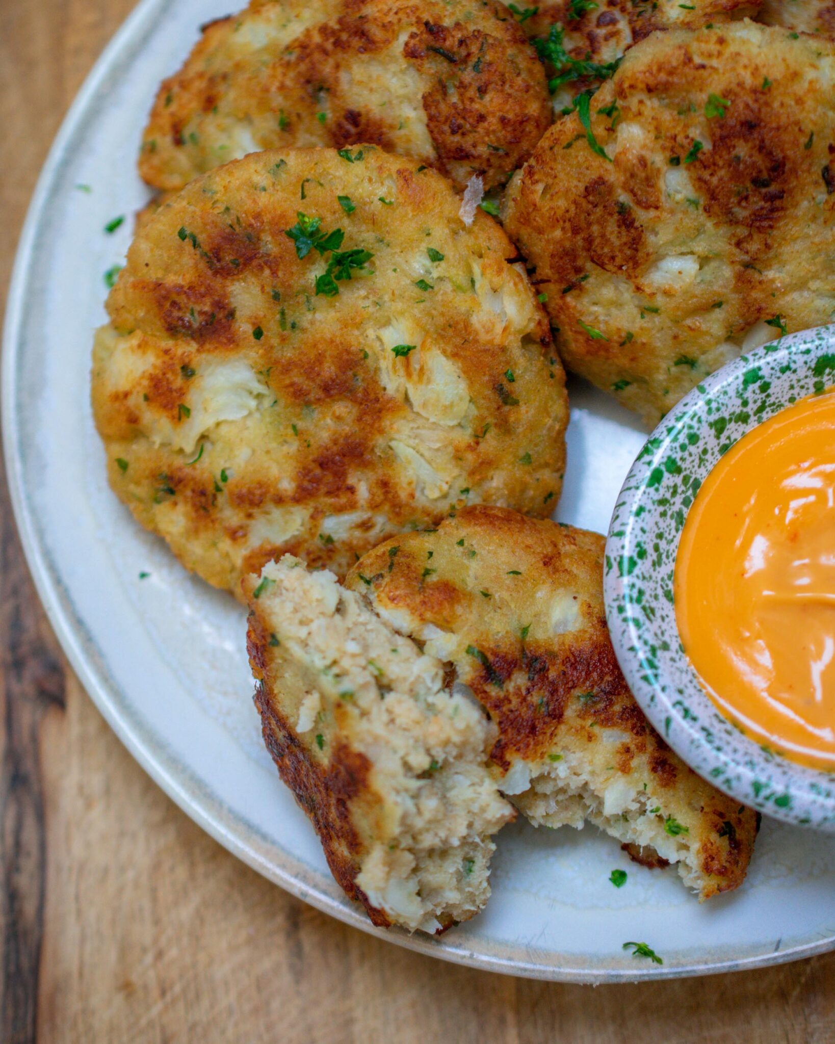 Pulpetti tal-Pastard - Maltese Cauliflower Fritters - Apron & Whisk