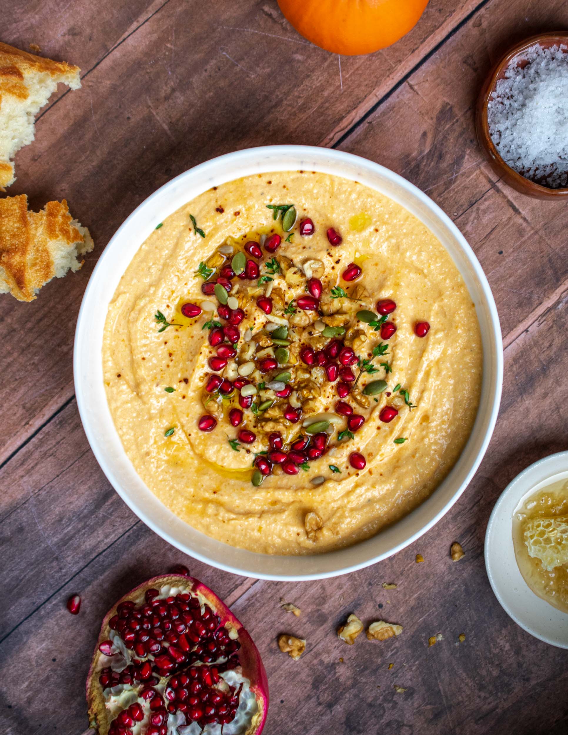 Pumpkin Feta Dip - Apron & Whisk