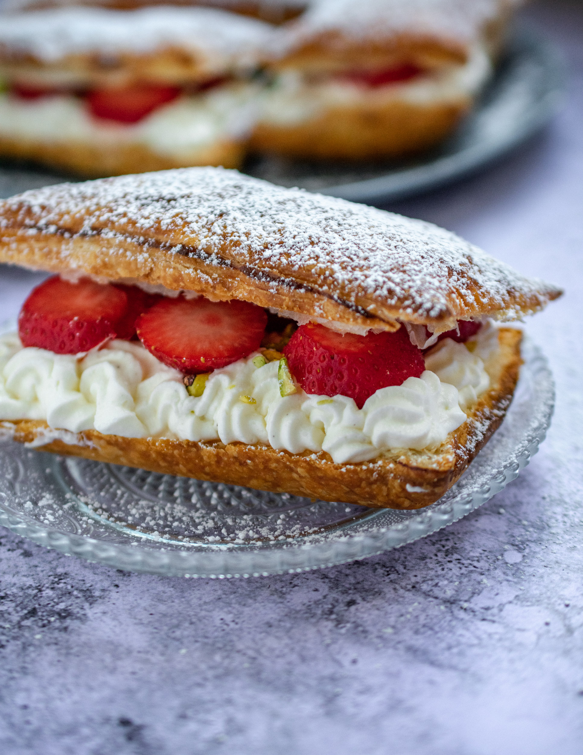 Strawberry Cream Pastries - Apron & Whisk