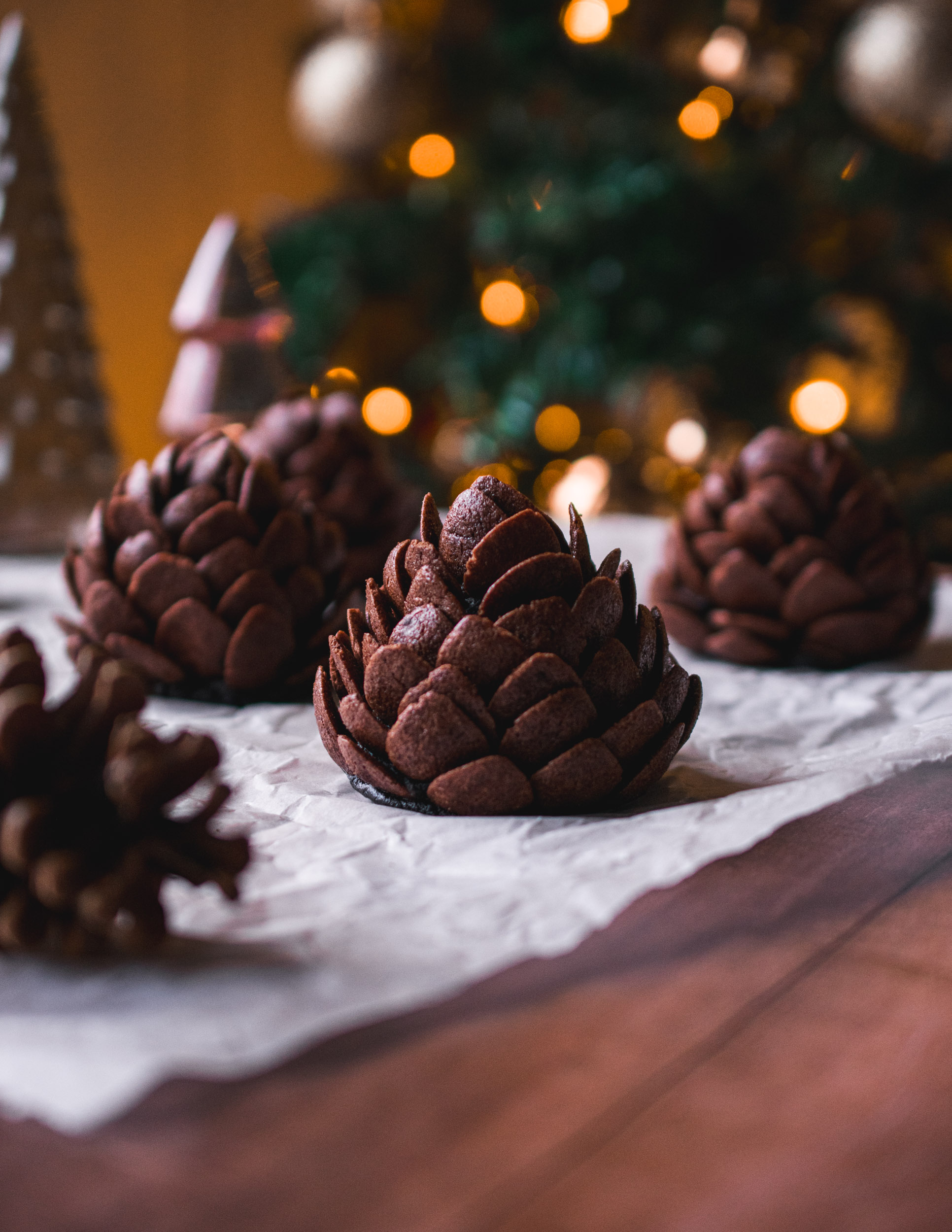 Oreo Pinecone Truffles - Apron & Whisk