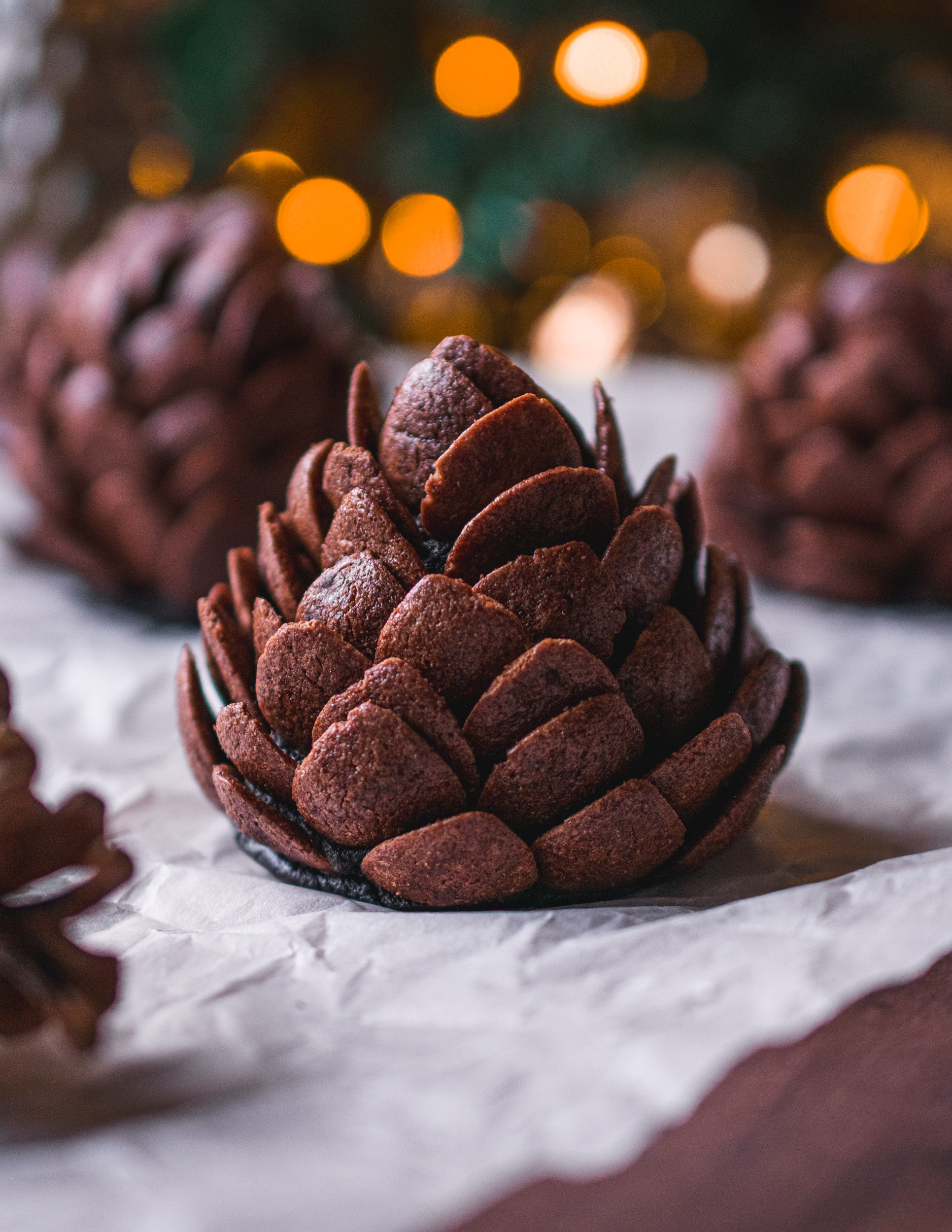 Oreo Pinecone Truffles - Apron & Whisk