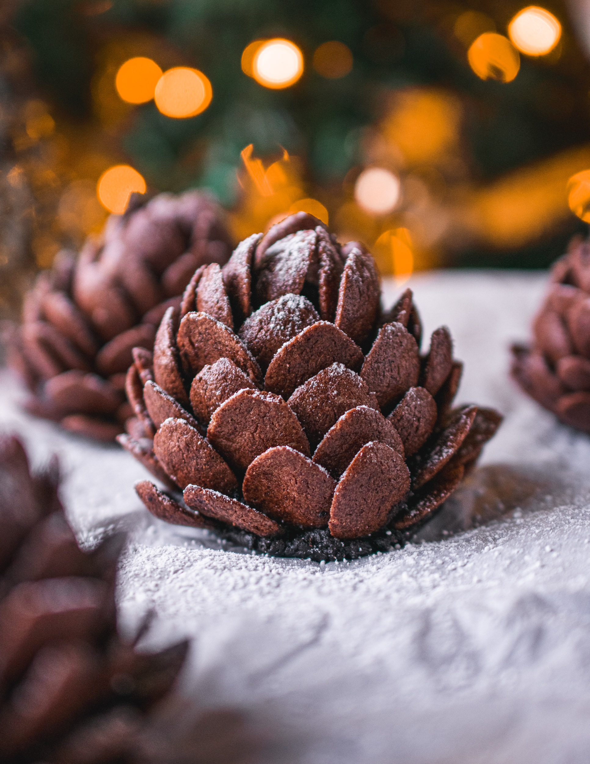 Oreo Pinecone Truffles - Apron & Whisk