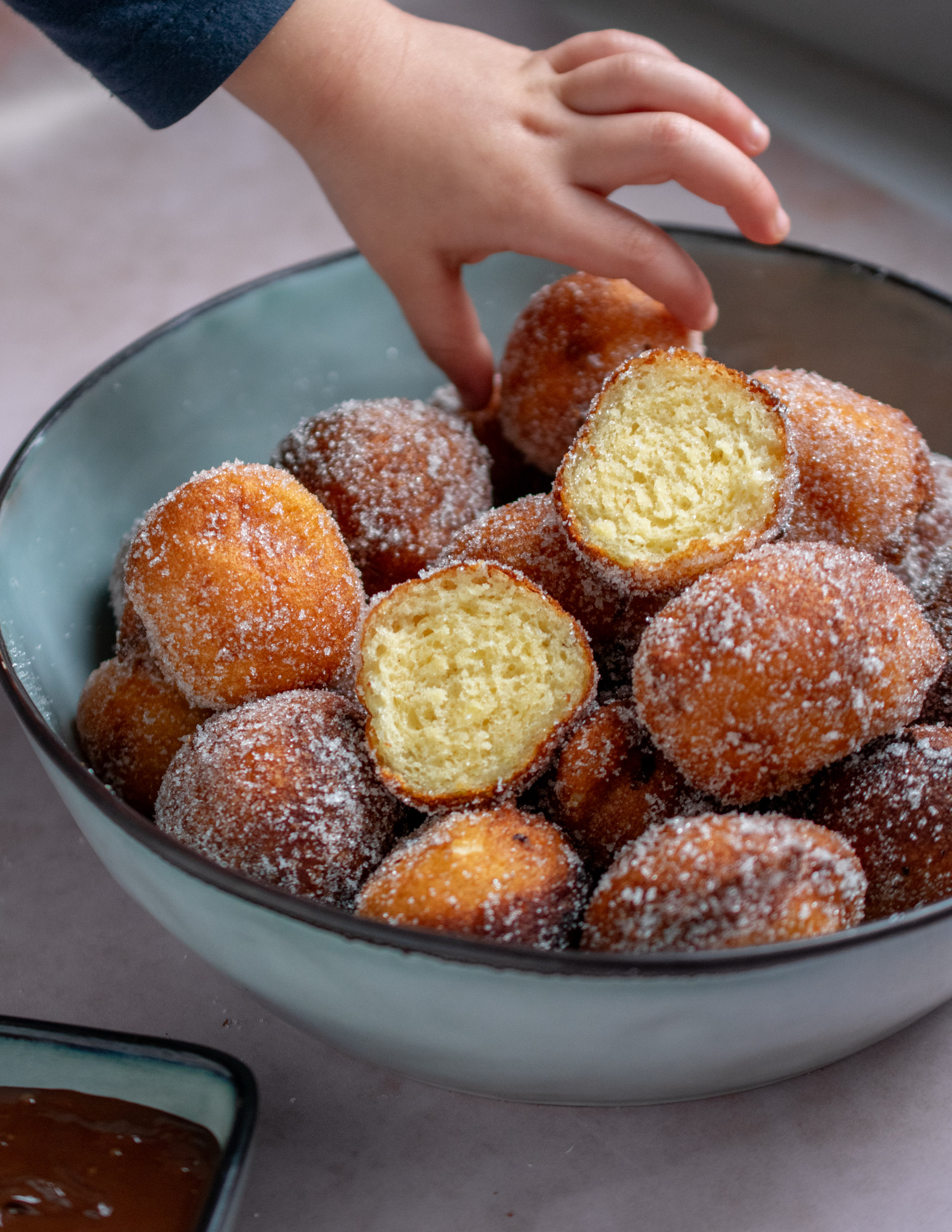 Quarkbällchen - German Quark Cheese Balls - Apron & Whisk